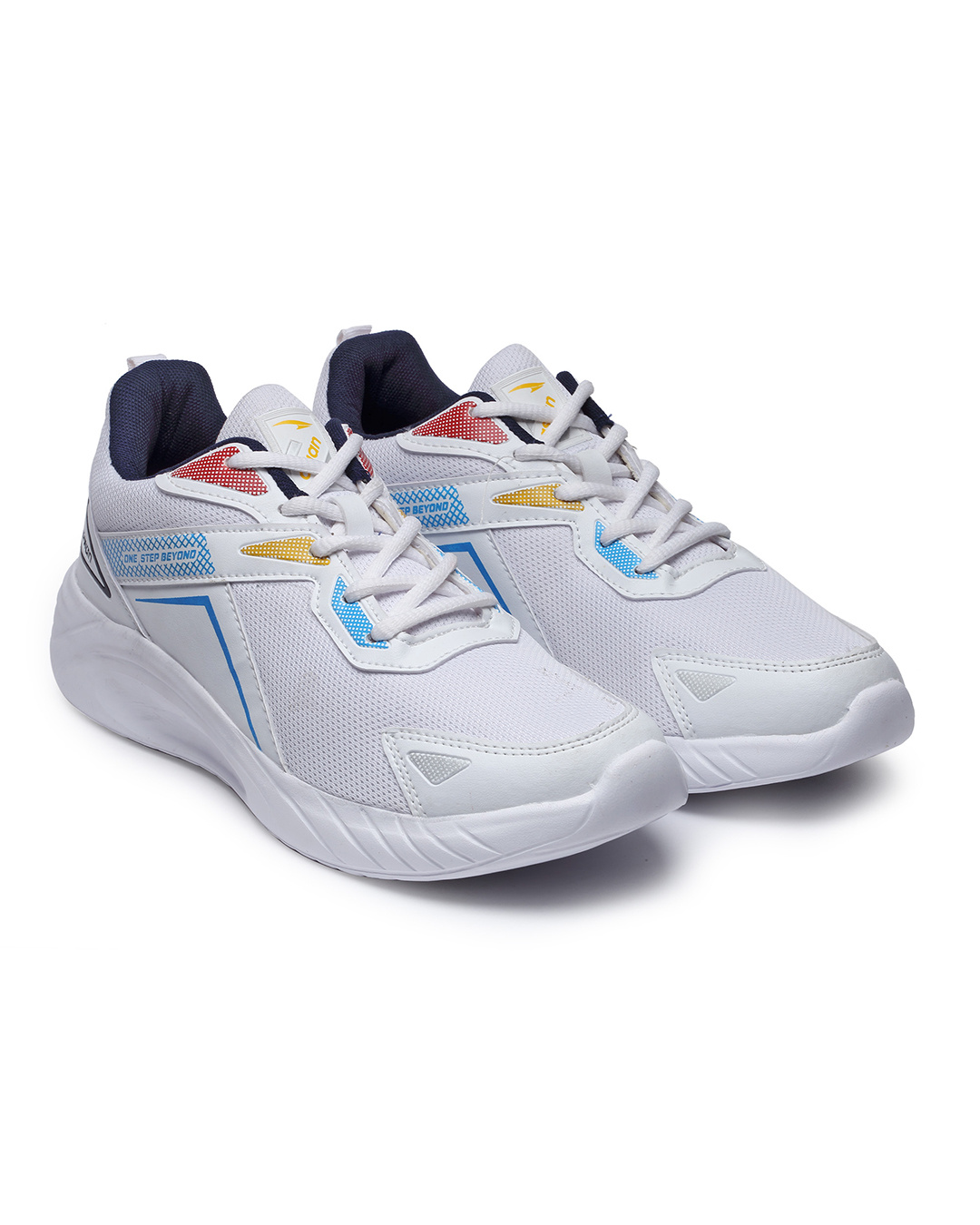 Buy Men's White Running Shoes Online in India at Bewakoof