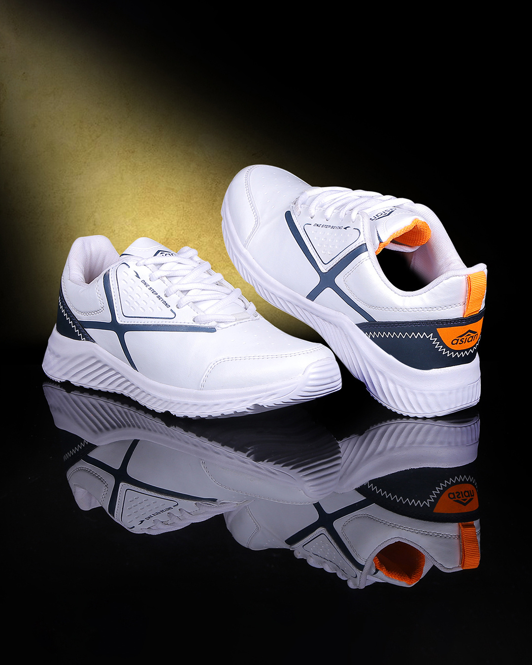 Buy Men's White Running Shoes Online in India at Bewakoof