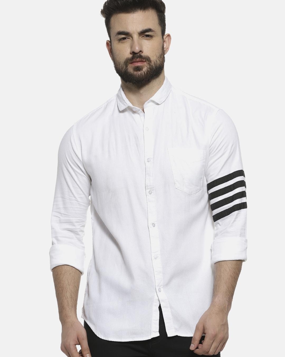 Buy Men's White Shirt Online at Bewakoof