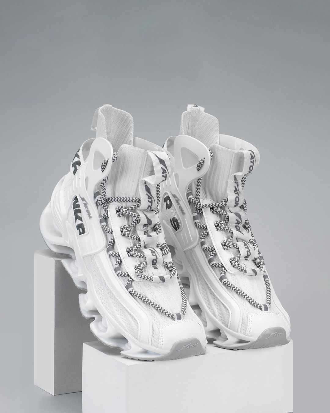 Buy Men's White Alpha Predator Sneakers Online in India at Bewakoof