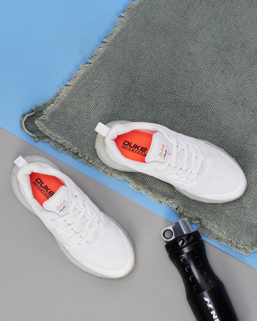 Buy Men's White Sports Shoe Online in India at Bewakoof