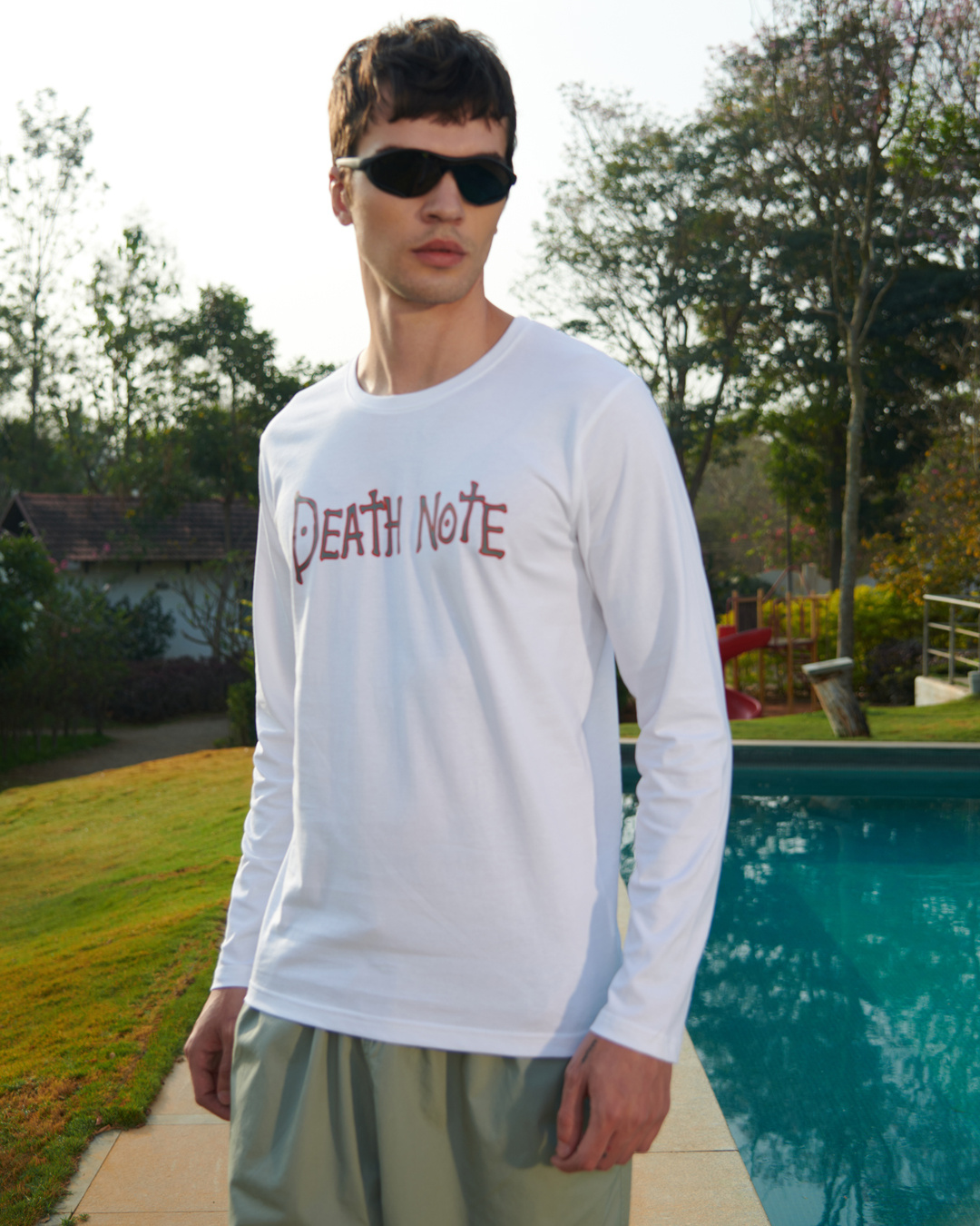 Buy Men's White The Ryuk Graphic Printed T-shirt Online at Bewakoof