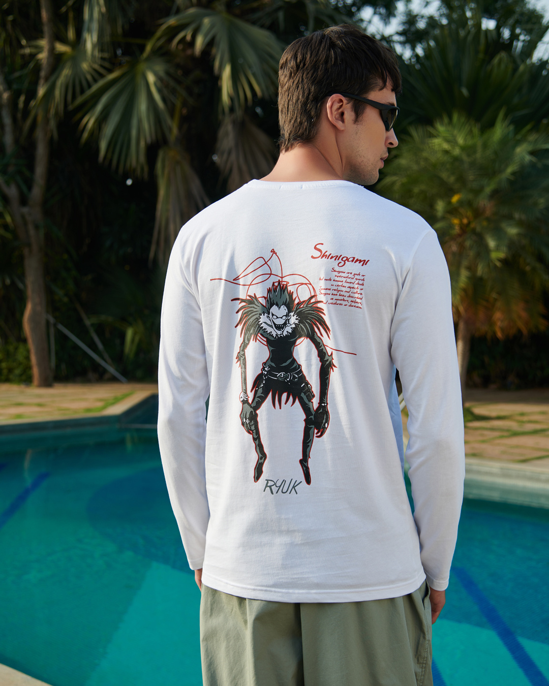 Buy Men's White The Ryuk Graphic Printed T-shirt Online at Bewakoof
