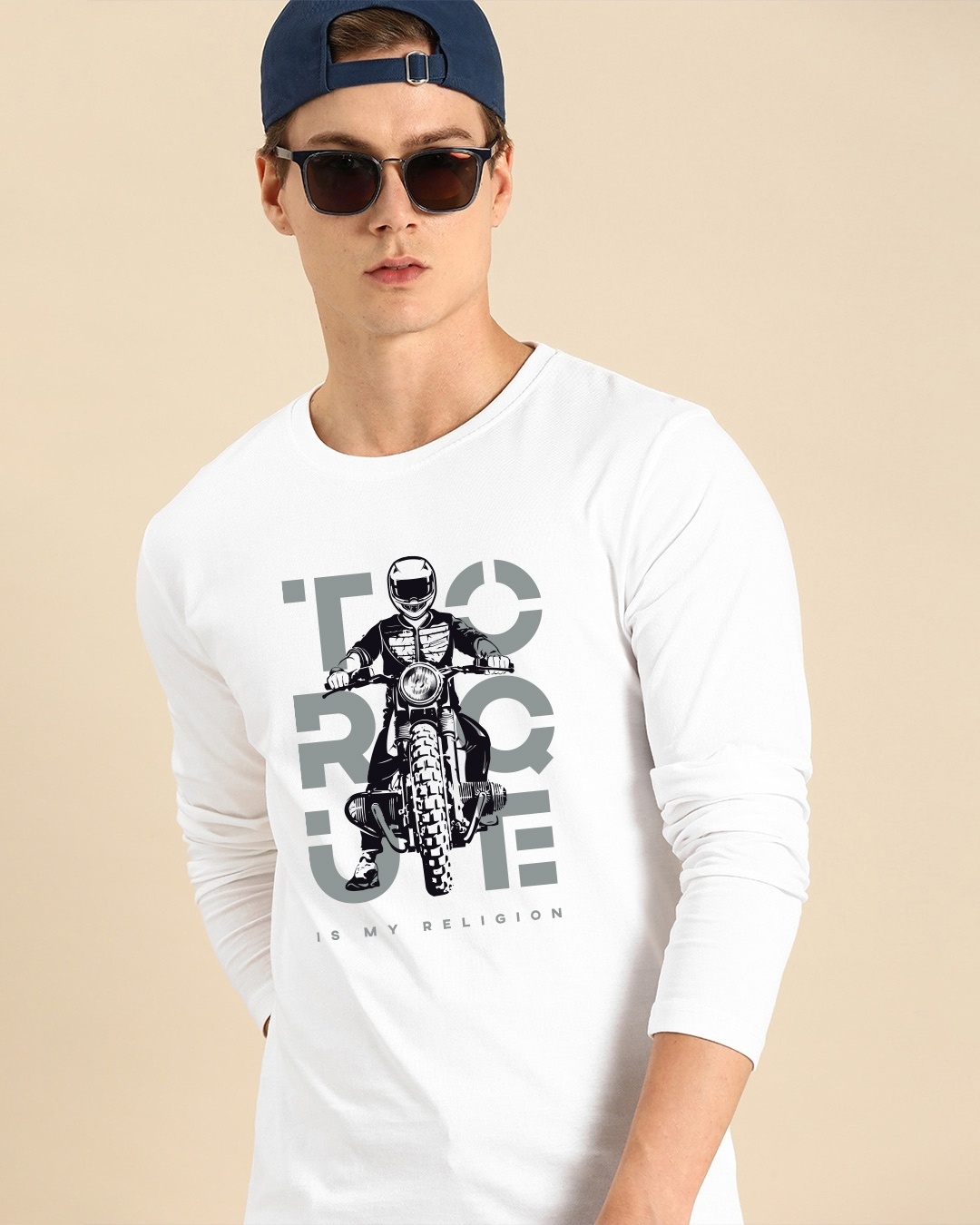 Buy Mens White Torque Graphic Printed T Shirt Online At Bewakoof