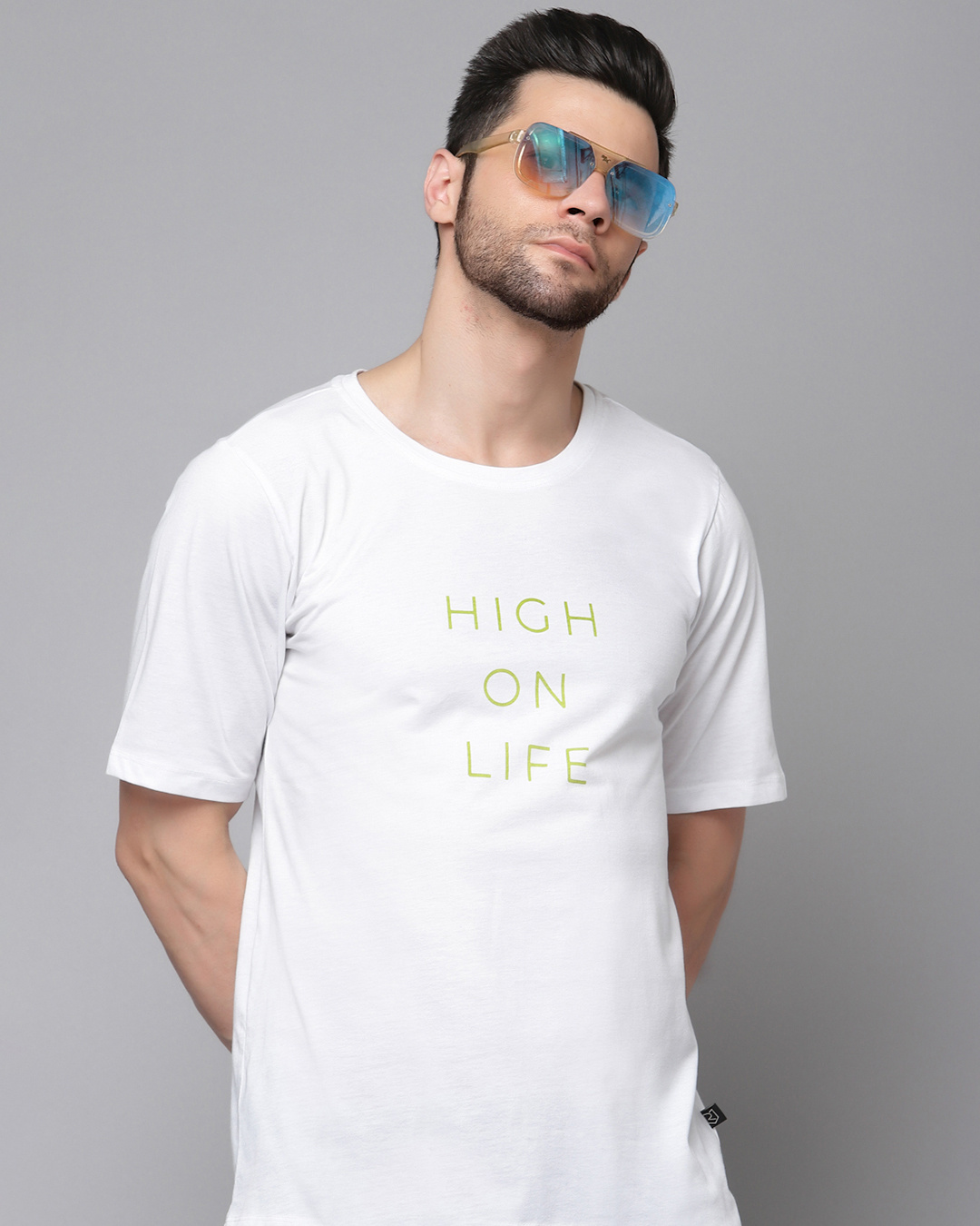 Buy Men's White Typography T-shirt Online at Bewakoof