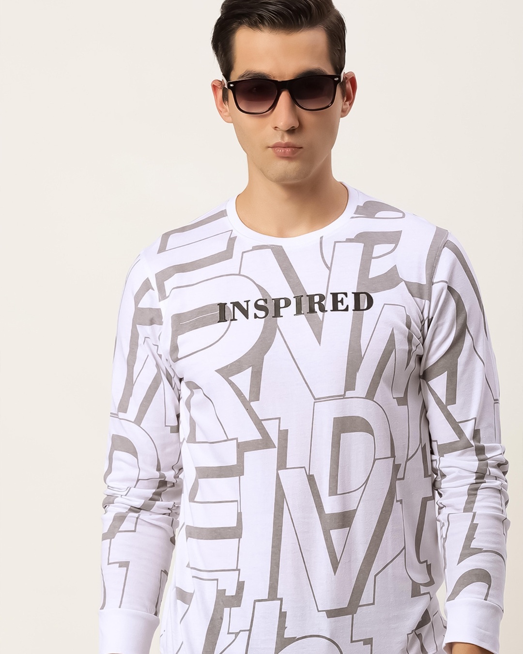 Buy Men's White Typography T-shirt Online at Bewakoof
