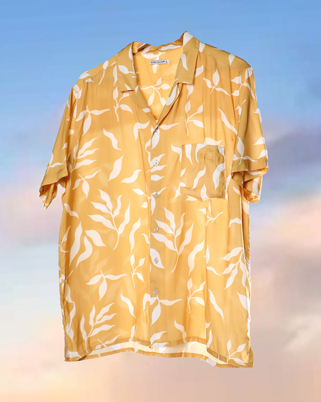 Buy Men's Yellow Bay Printed Shirt Online at Bewakoof