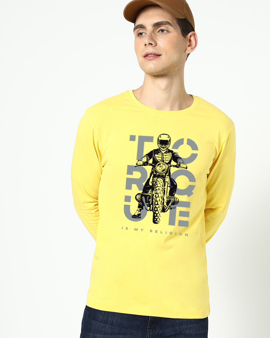 Buy Men's Yellow Torque T-shirt Online at Bewakoof