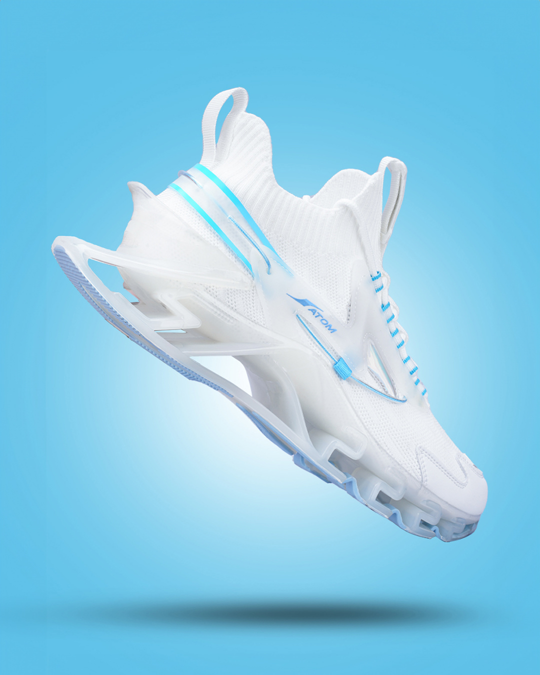 Buy Men's White Spring Edge Alpha 2 Sneakers Online in India at Bewakoof