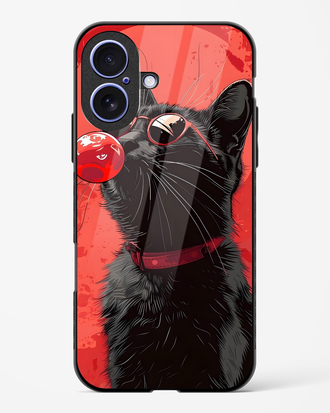 Buy Meow Magic Premium Glass Case for Apple iPhone 16 Online in India ...