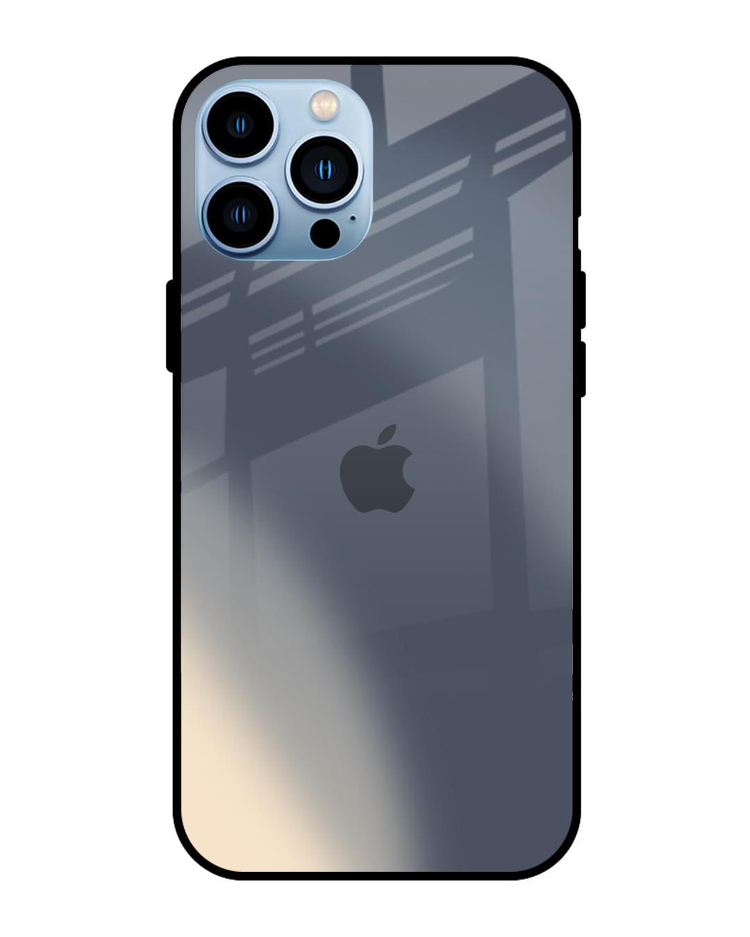 Buy Metallic Gradient Premium Glass Case for Apple iPhone 13 Pro (Shock ...