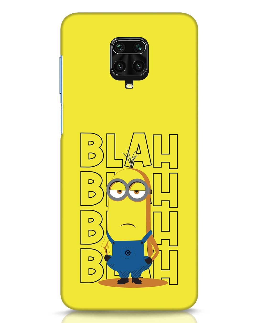 Buy Minion Blah Xiaomi Redmi Note 9 Pro r Mobile Cover Online in India ...
