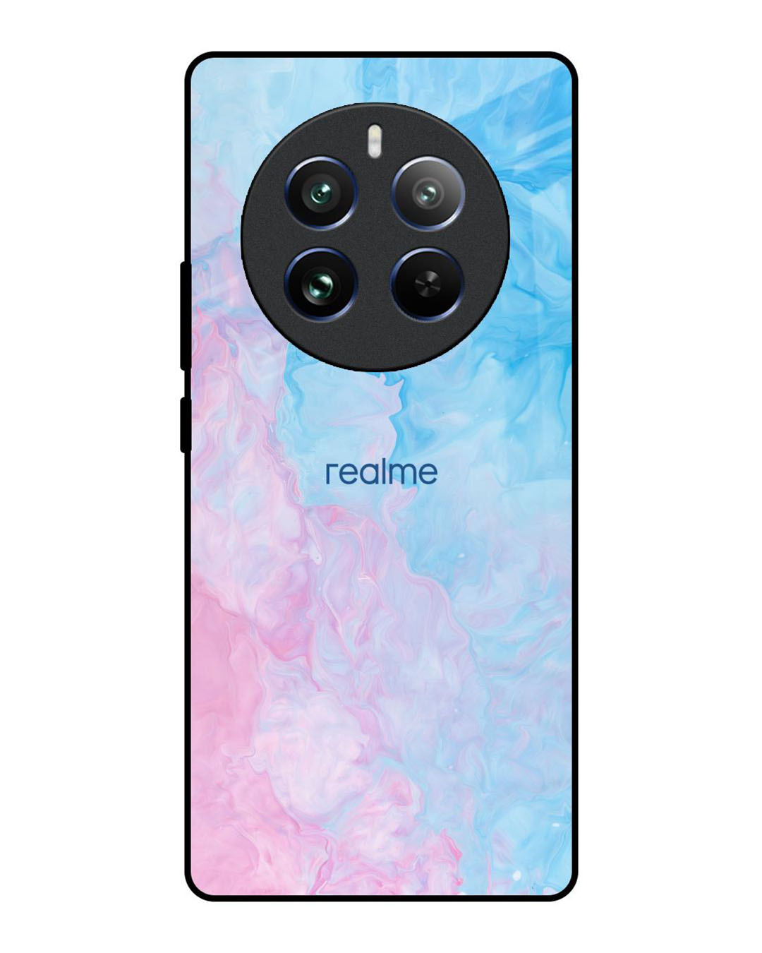 Buy Mixed Watercolor Premium Glass Case for Realme 12 Pro 5G(Shock ...