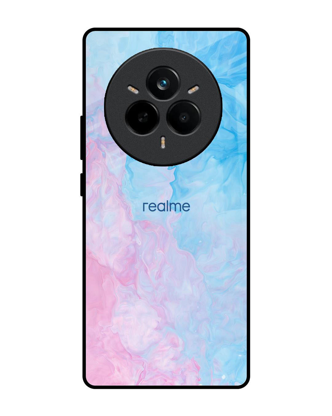Buy Mixed Watercolor Premium Glass Cover for Realme 14 Pro Plus 5G ...