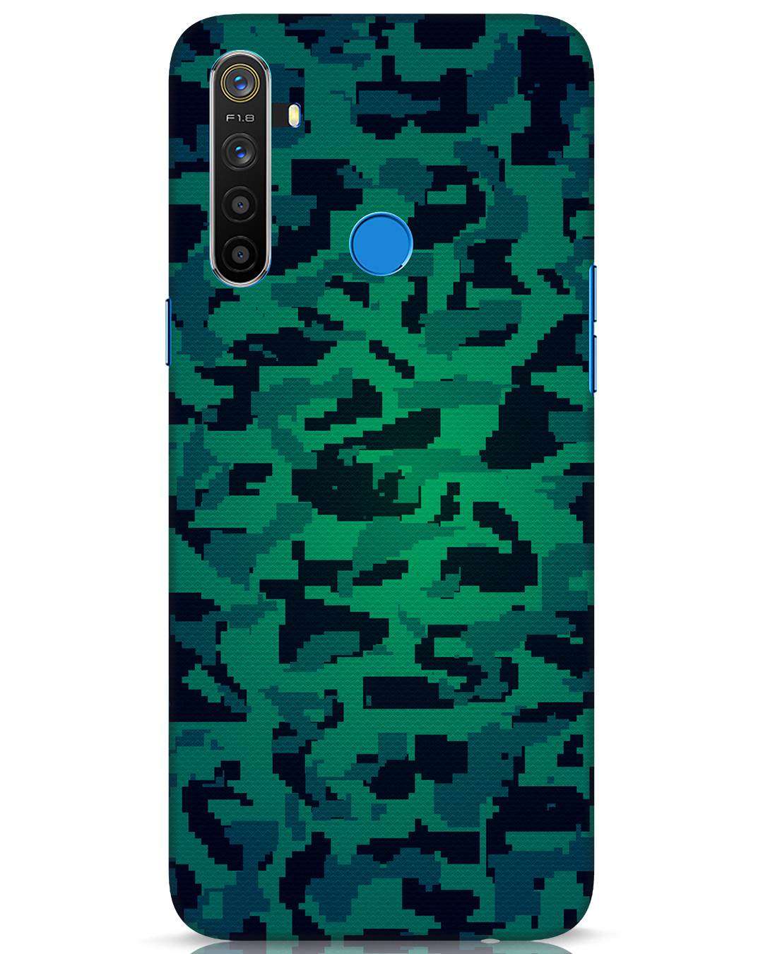 Buy Modern Camo Realme 5 Mobile Cover Online in India at Bewakoof