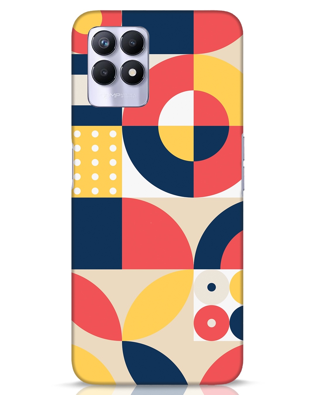 Buy Modern Geometry Designer Hard Cover for Realme 8i Online in India ...