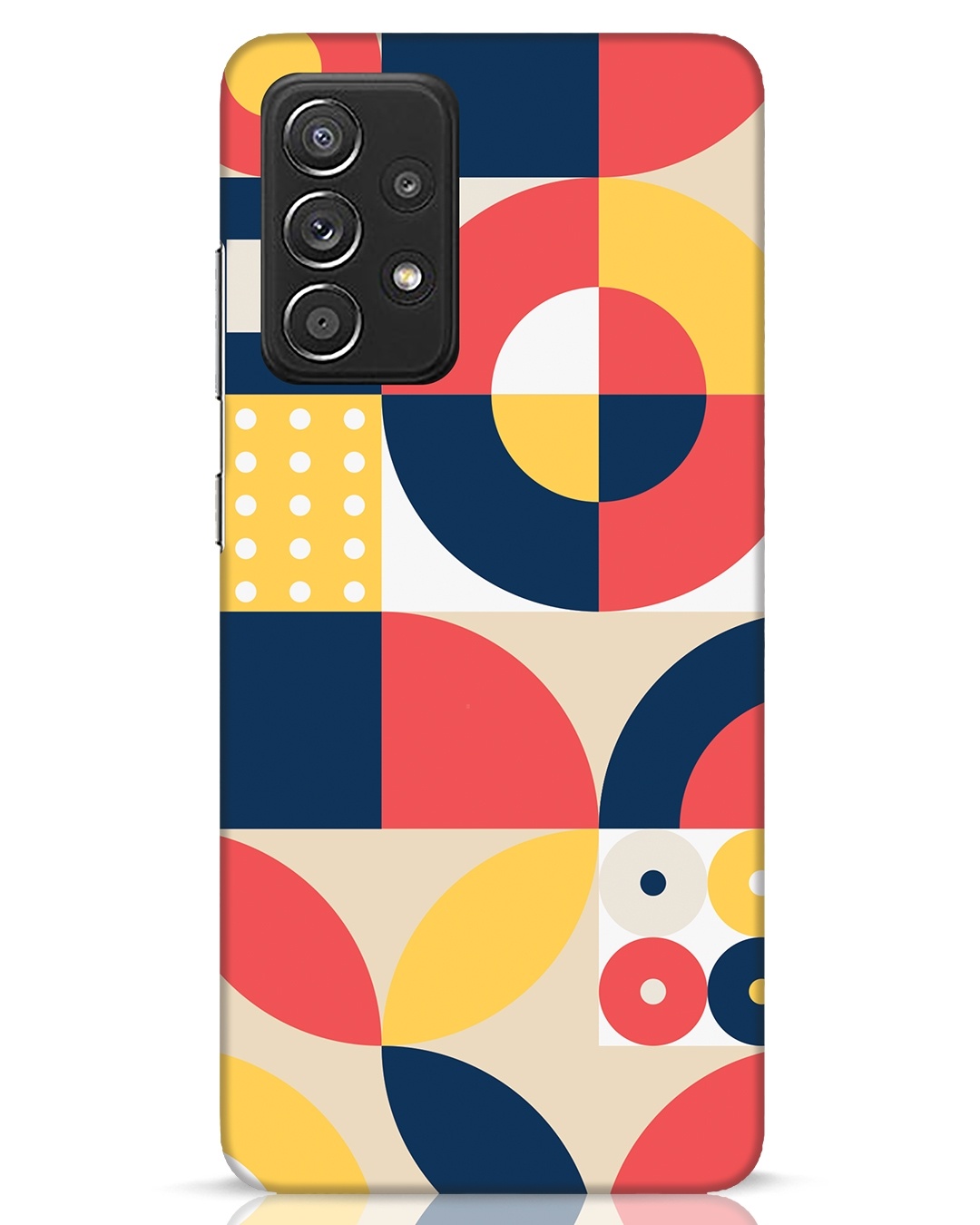 Buy Modern Geometry Designer Hard Cover for Samsung Galaxy A52 Online ...