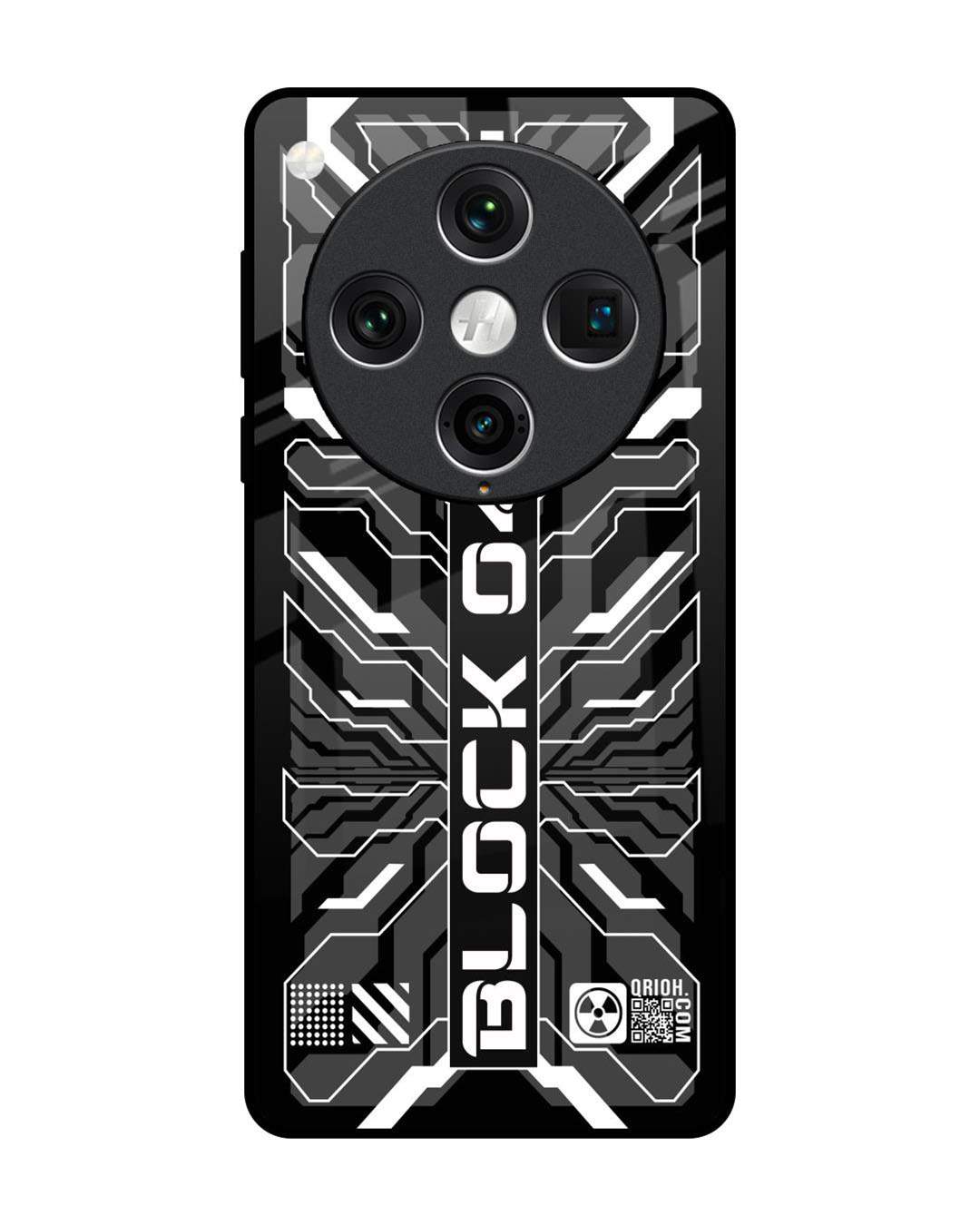 Buy Monochrome Magic Premium Glass Cover for Oppo Find X8 Pro(Shock ...