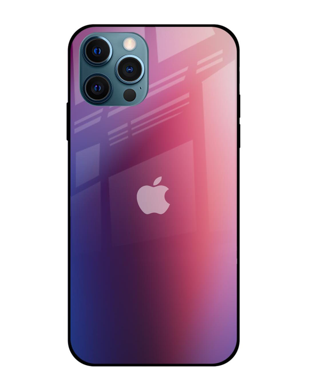 Buy Multi Shaded Gradient Premium Glass Case for Apple iPhone 12 Pro ...