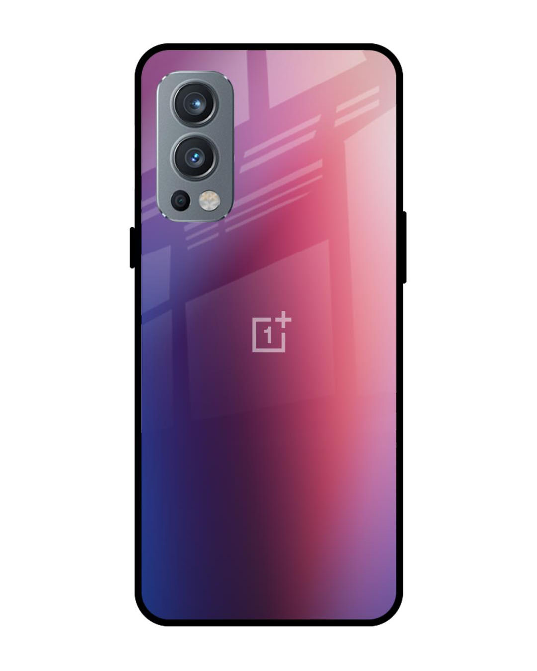 Buy Multi Shaded Gradient Premium Glass Case for OnePlus Nord 2 (Shock ...