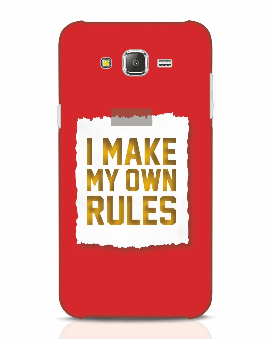 Buy My Own Rules Samsung Galaxy J7 Mobile Cover Online in India at Bewakoof