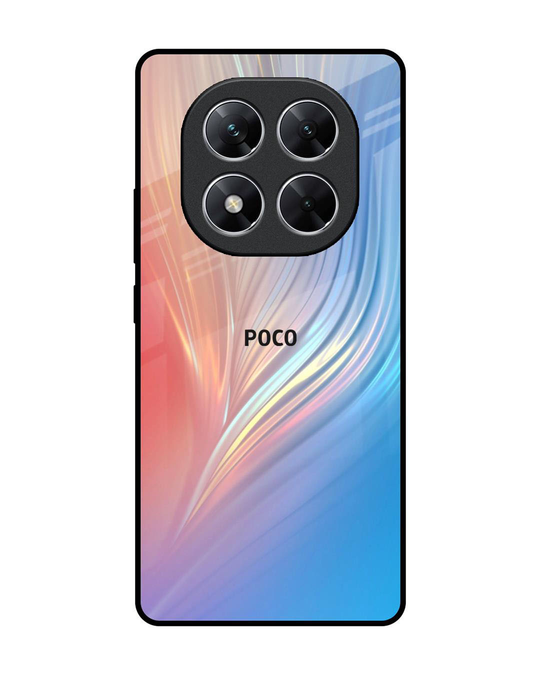 Buy Mystic Aurora Premium Glass Cover for Poco X7(Shock Proof, Scratch ...