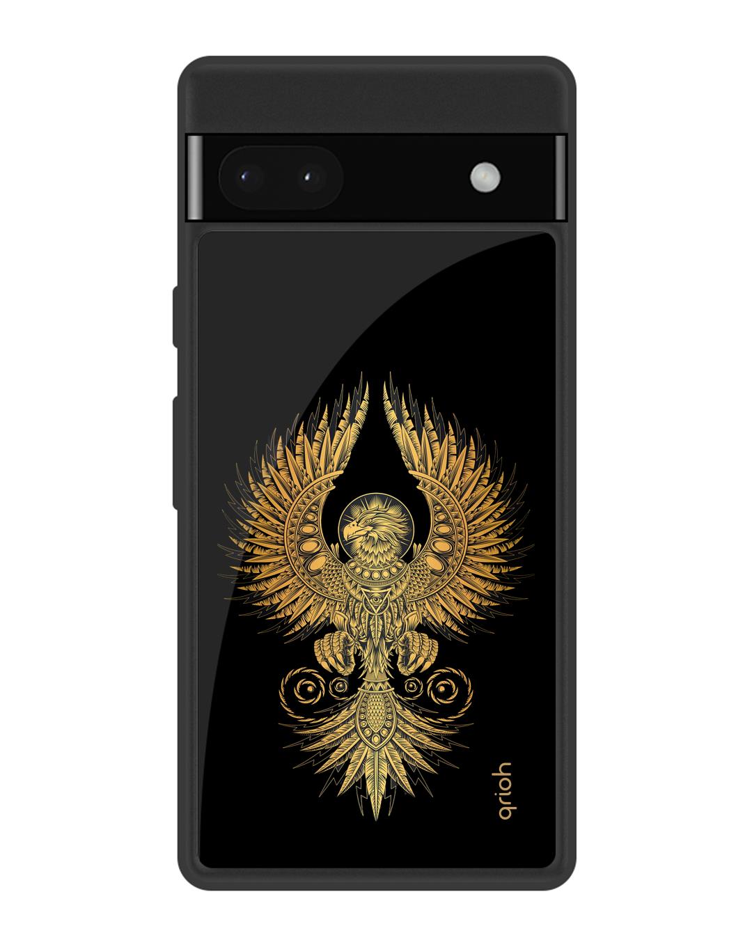 Buy Mythical Phoenix Art Premium Glass Case for Google Pixel 6a (Shock ...