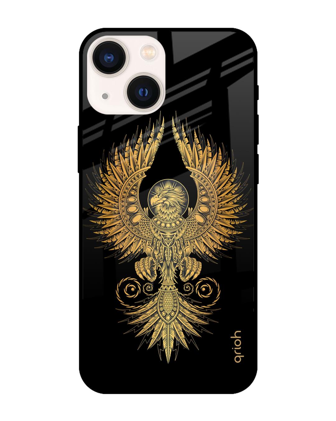 Buy Mythical Phoenix Art Printed Premium Glass Cover for Apple iPhone ...