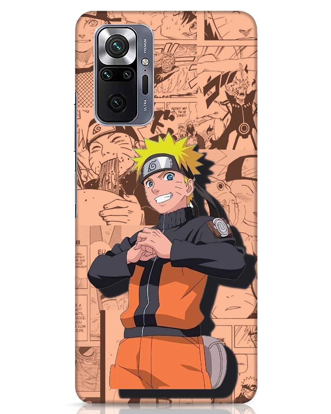 Buy Naruto Manga Designer Hard Cover for Xiaomi Redmi Note 10 Pro Max ...