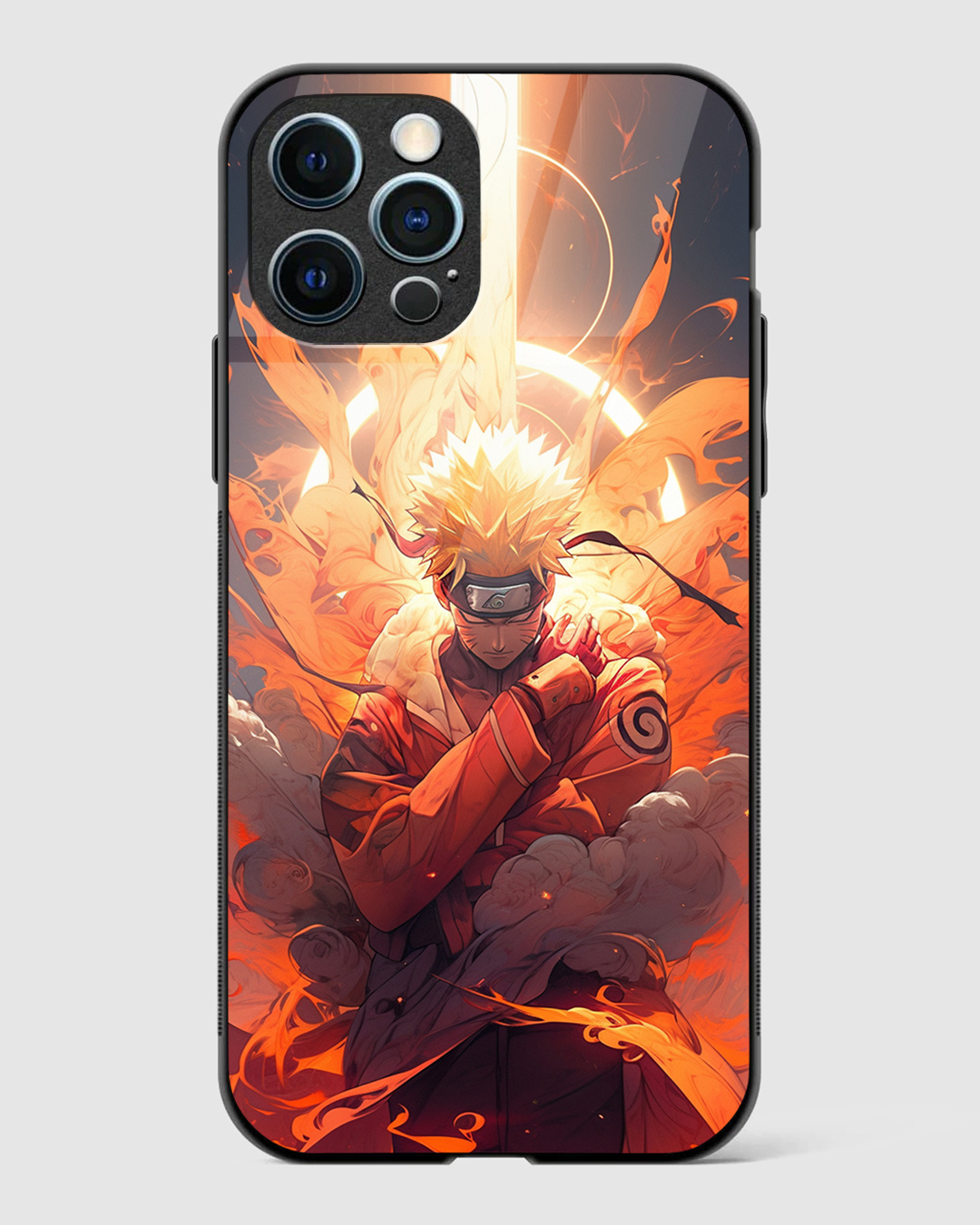 Buy Naruto Premium Glass Case for Apple iPhone 12 Pro Max Online in ...