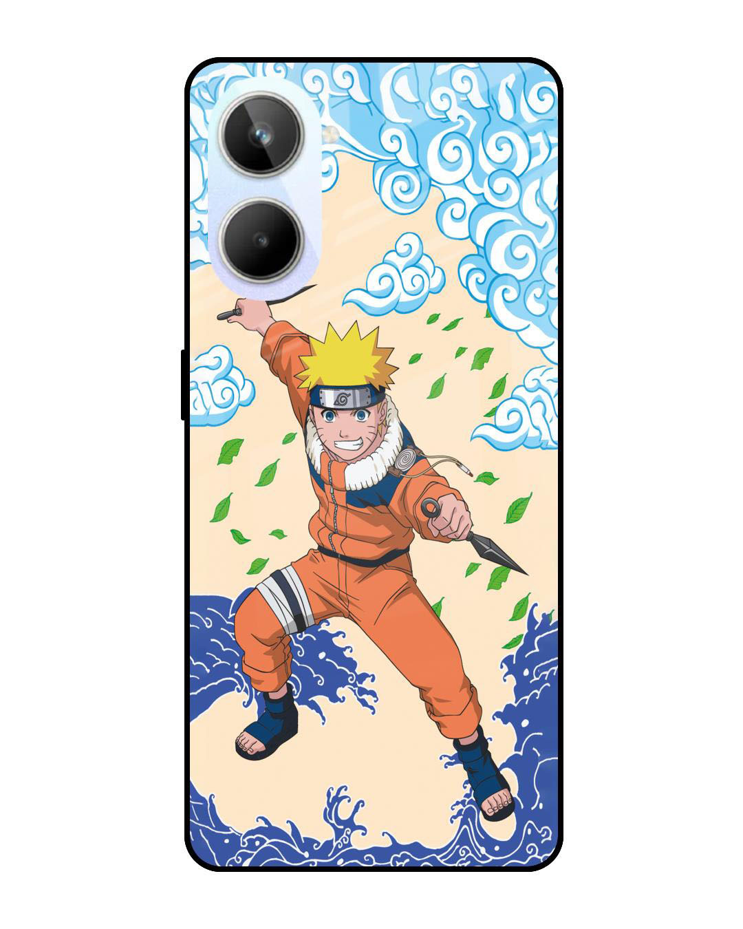 Buy Naruto Wave Premium Glass Cover for Realme 10 Online in India at ...