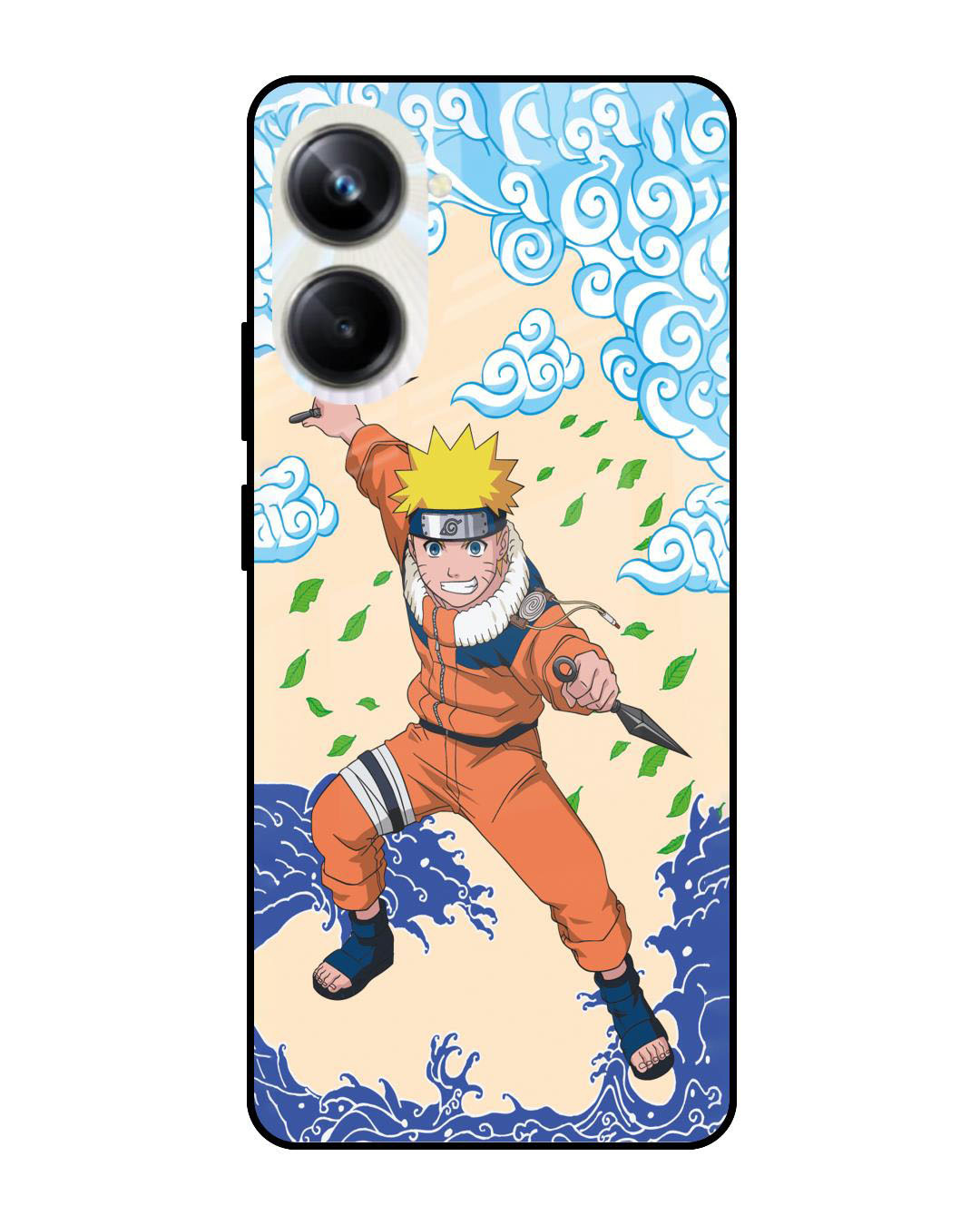 Buy Naruto Wave Premium Glass Cover for Realme 10 Pro 5G Online in ...