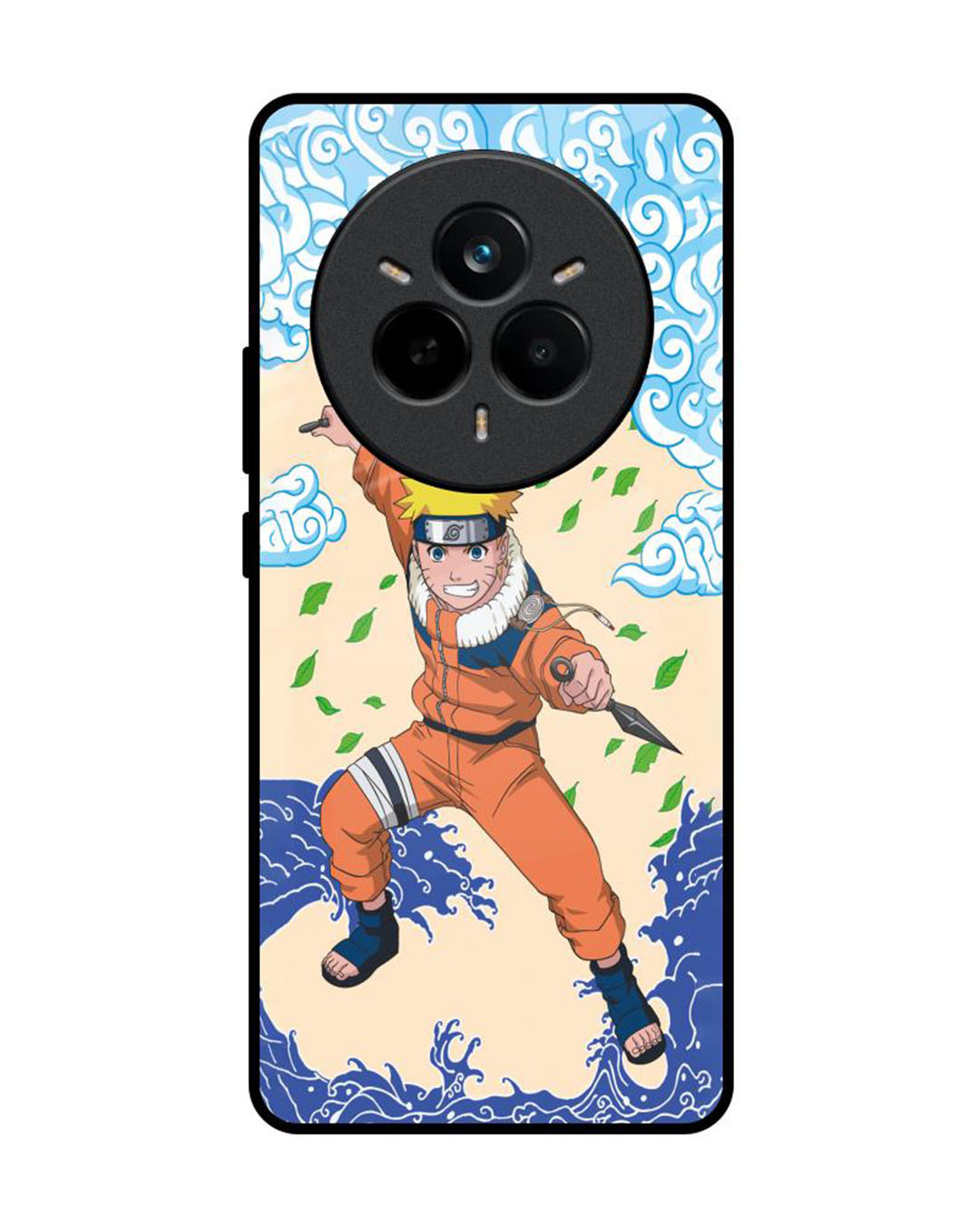 Buy Naruto Wave Premium Glass Cover for Realme 14 Pro 5G Online in ...
