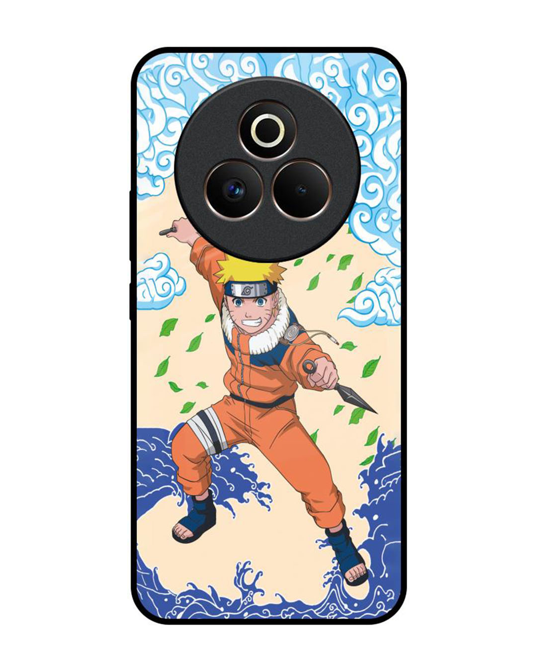 Buy Naruto Wave Premium Glass Cover for Realme P3 Pro 5G Online in ...