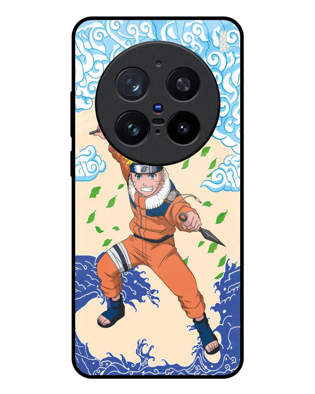 Buy Naruto Wave Premium Glass Cover for Vivo X200 Pro 5G Online in ...