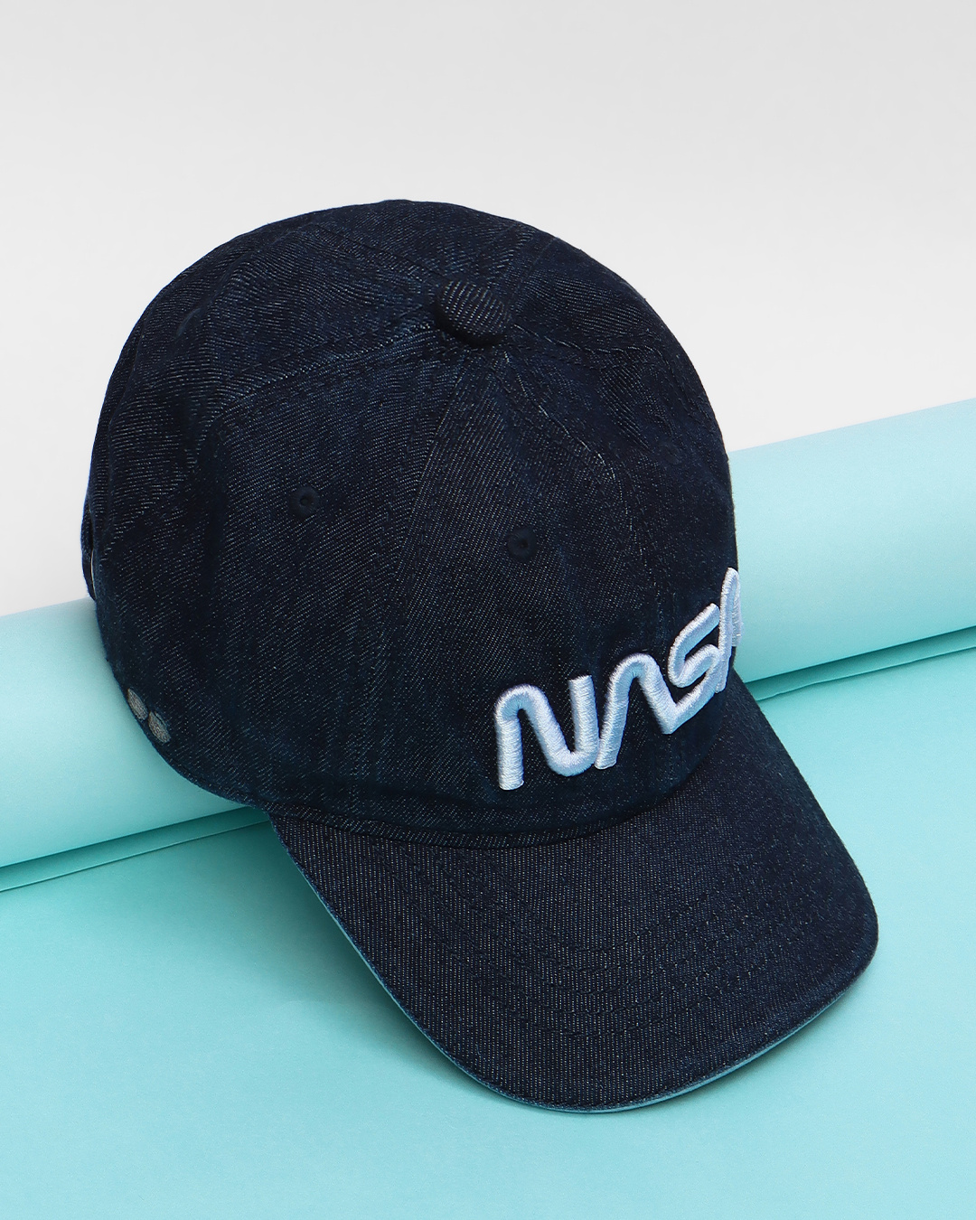 Buy Unisex Blue NASA Insignia Baseball Cap Online in India at Bewakoof