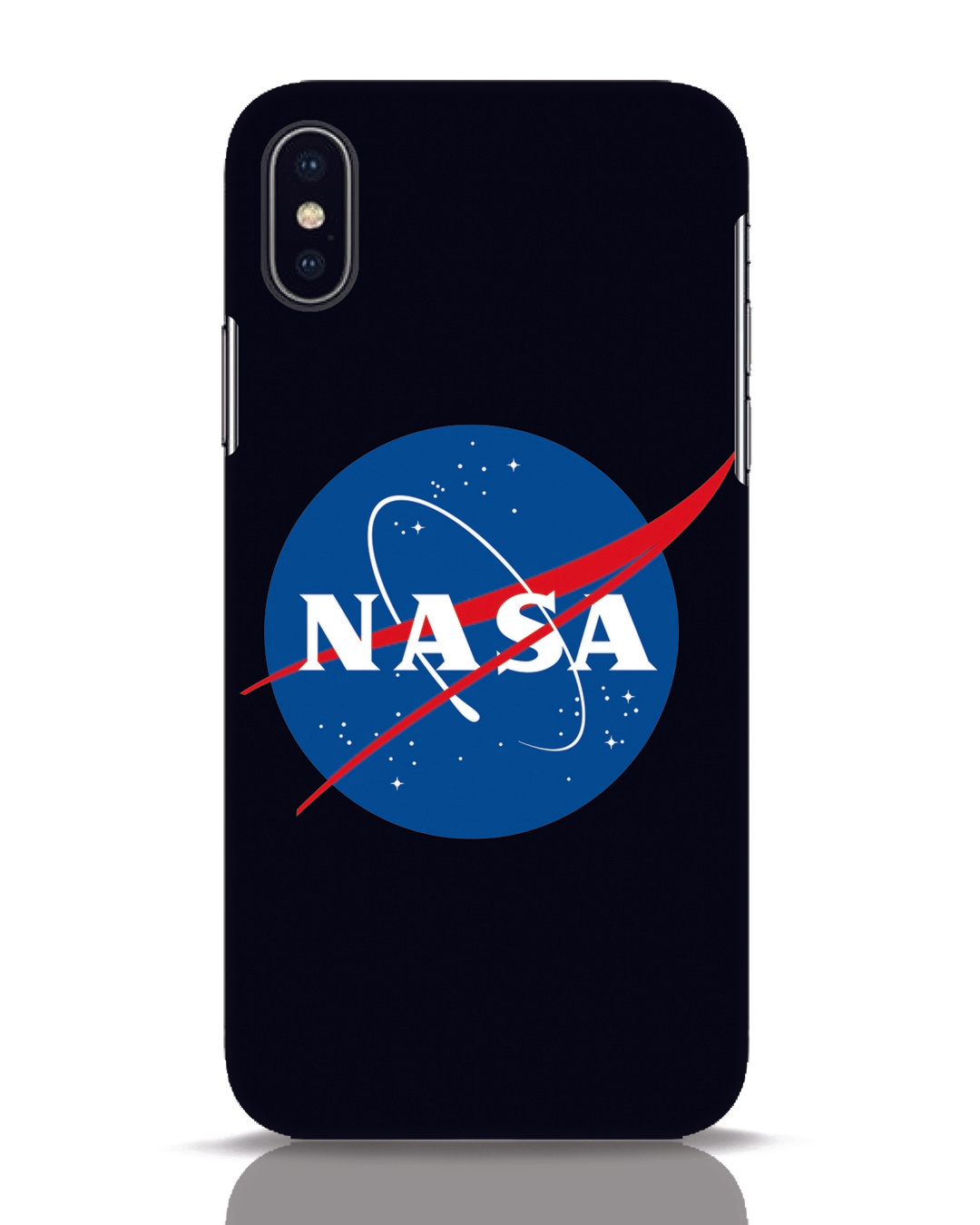 Buy NASA Logo Designer Hard Cover for iPhone X Online in India at Bewakoof