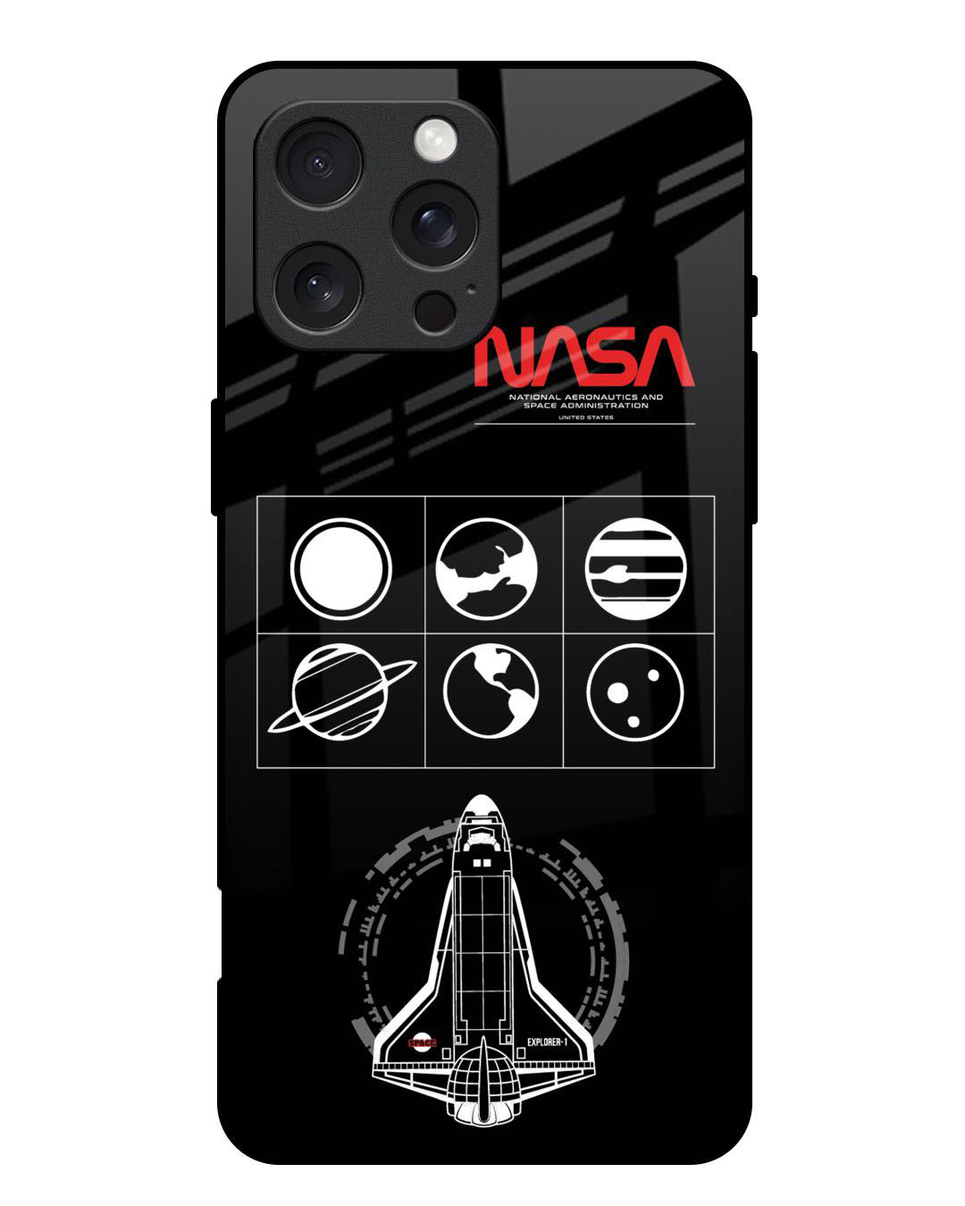Buy Nasa Spacecraft Premium Glass Cover for Apple iPhone 16 Pro Max ...