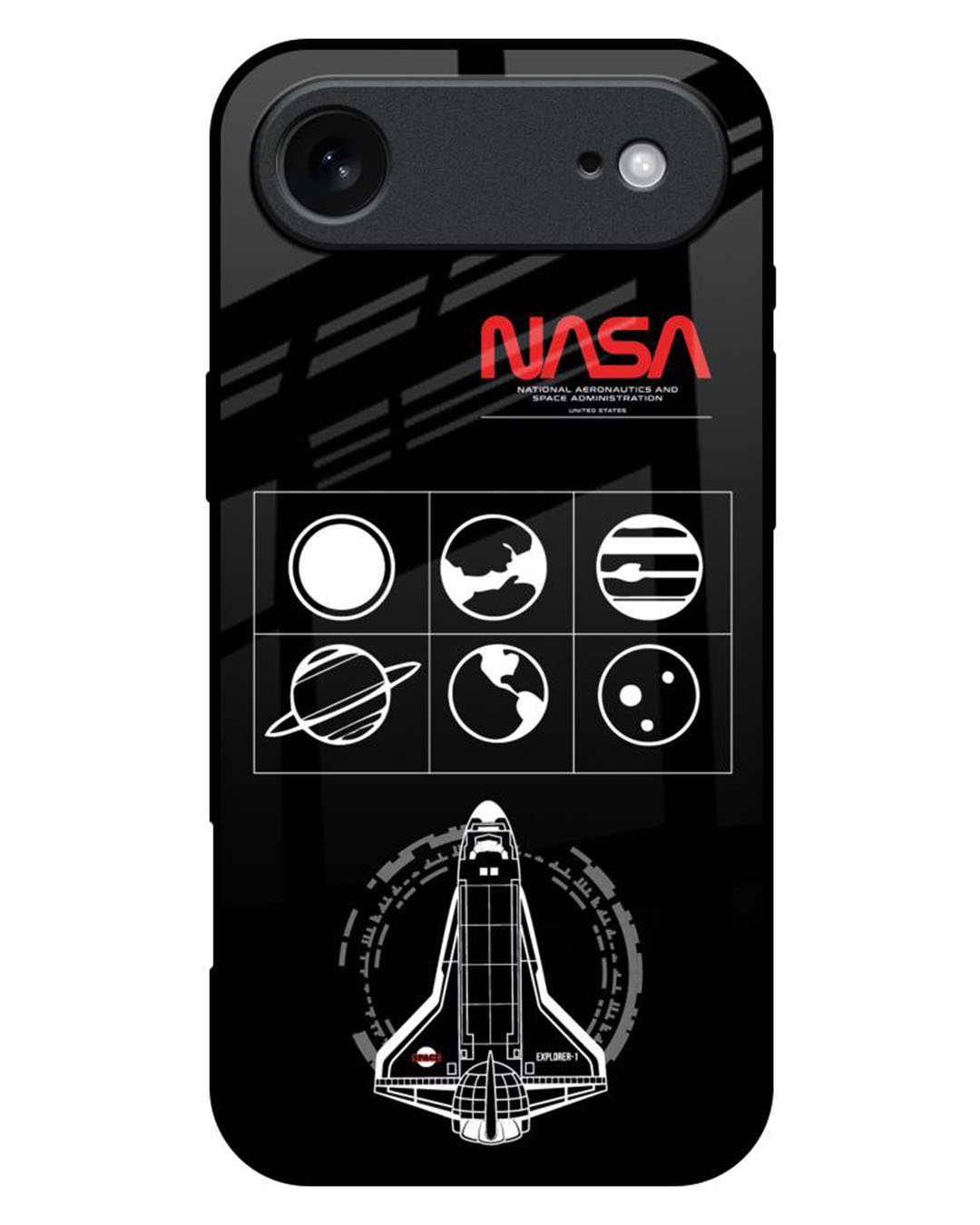 Buy Nasa Spacecraft Premium Glass Cover for Apple iPhone 17 Air Online ...