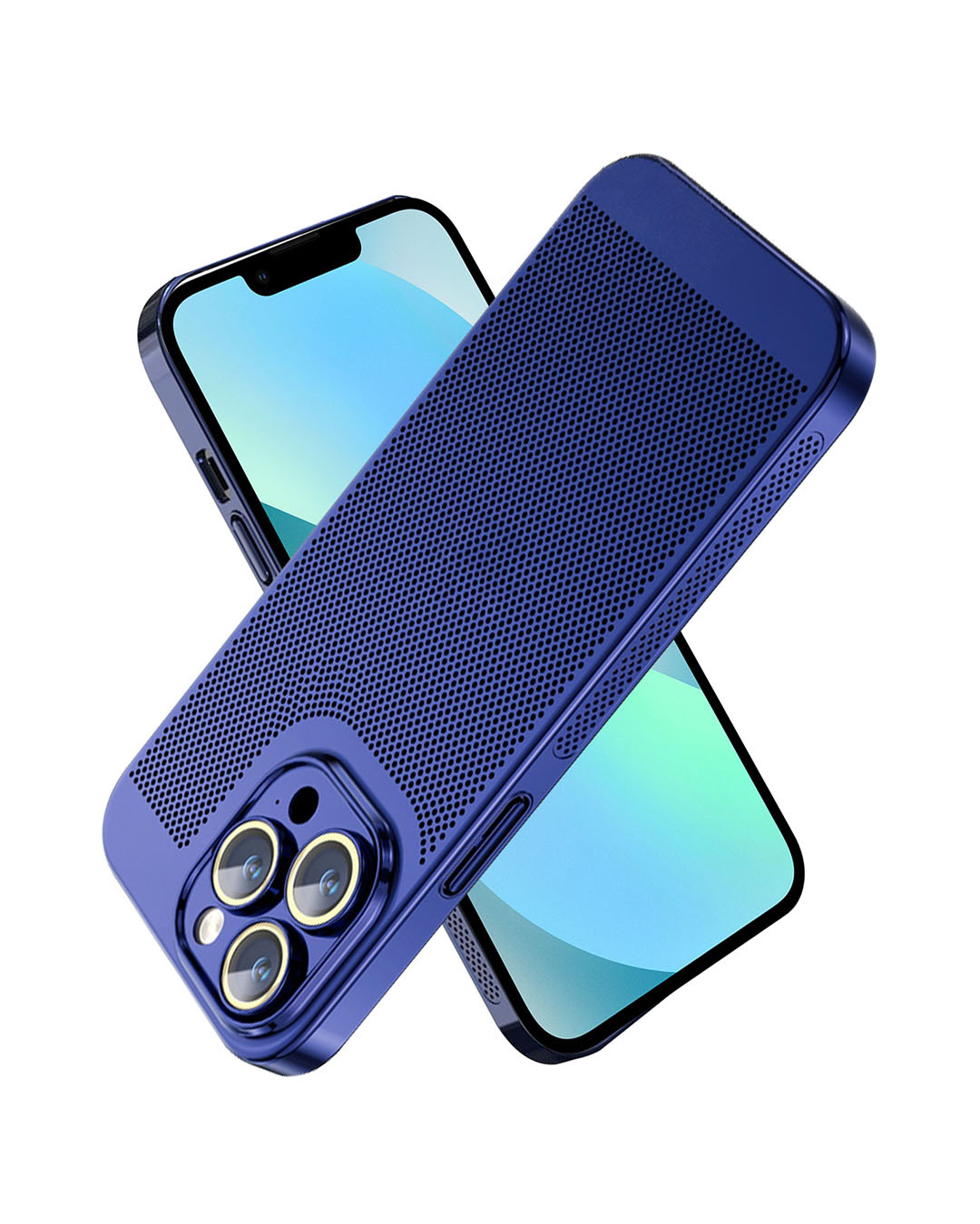 Buy Navy Blue Camera Protection Case for Apple iPhone 14 Pro Max Online ...