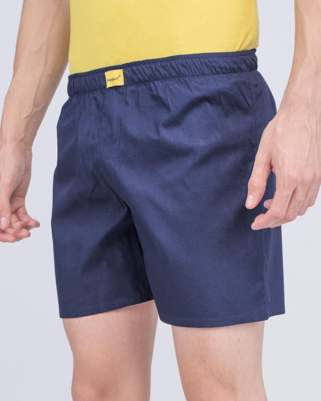 Buy Men's Blue Boxers Online in India at Bewakoof
