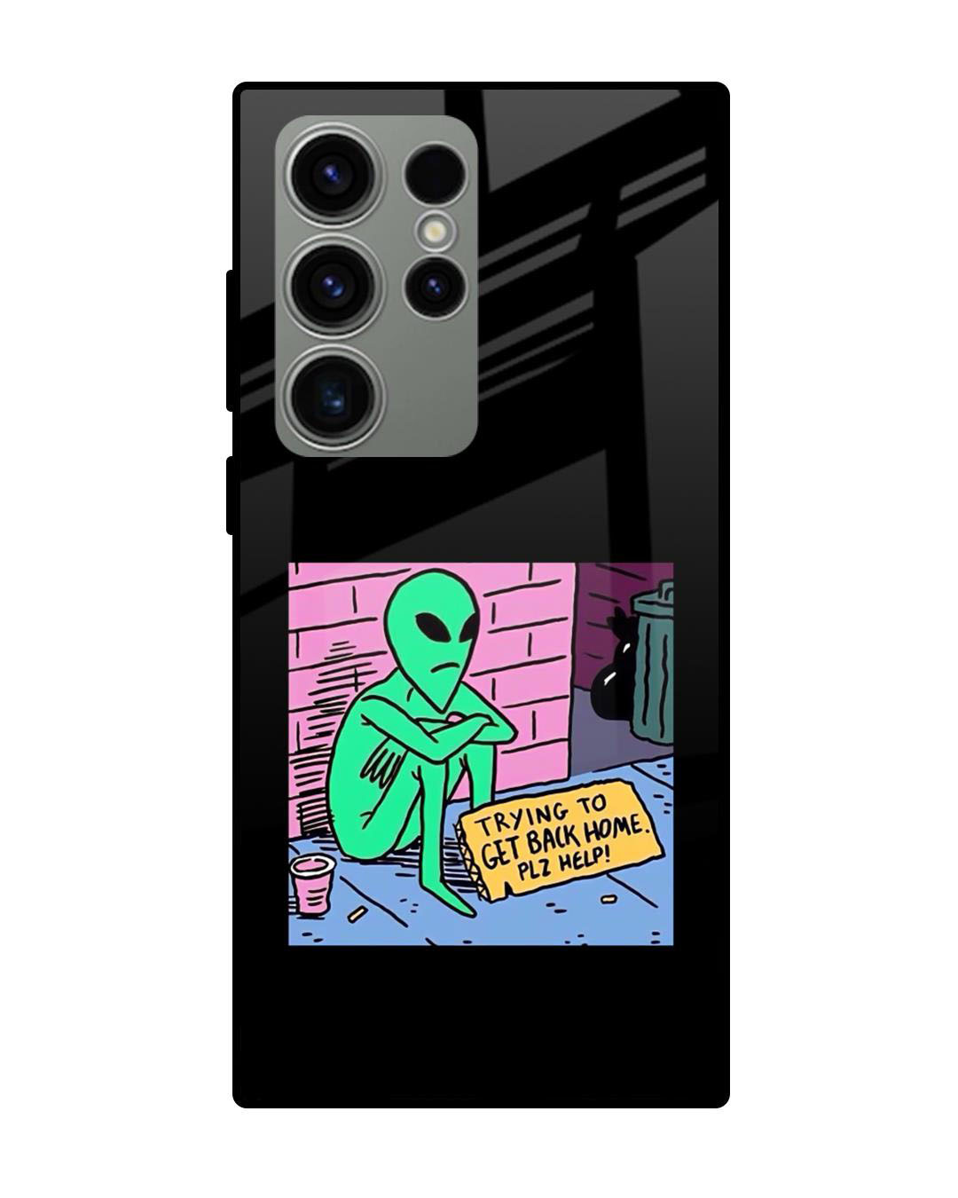 Buy Needy Alien Premium Glass Case for Samsung Galaxy S23 Ultra 5G ...
