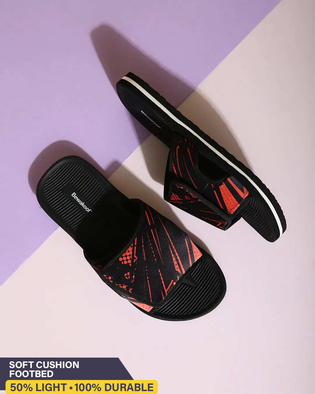 Buy Neon Sporty Adjustable Men Slider Online in India at Bewakoof