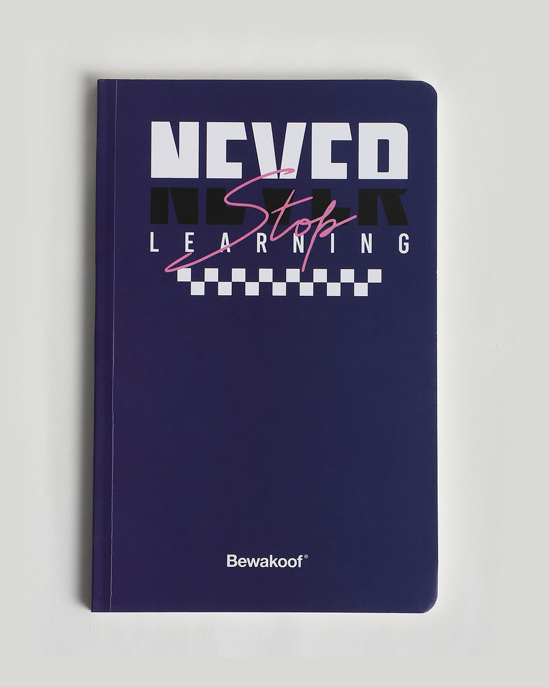 Buy Never Stop Learning Notebook Online in India at Bewakoof