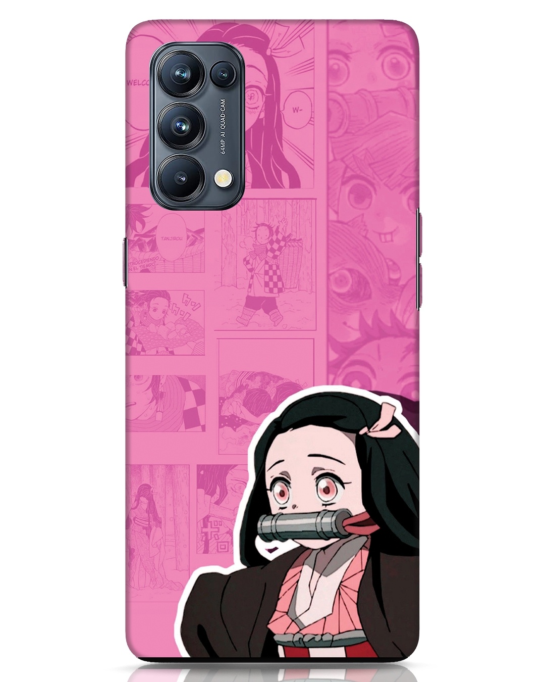 Buy Nezuko Designer Hard Cover for Oppo Reno 5 Pro Online in India at ...