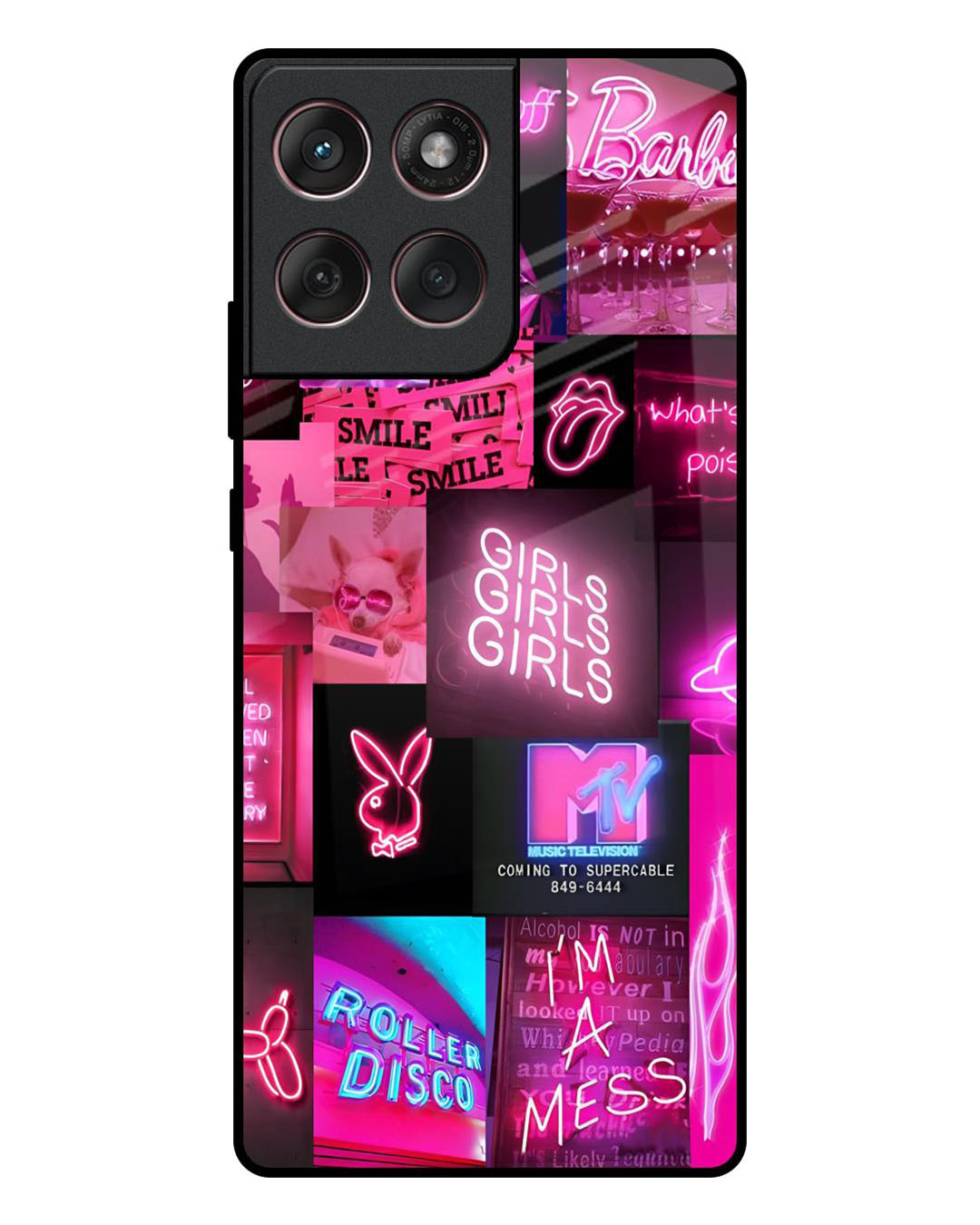 Buy Night Life Premium Glass Cover for Motorola Edge 60 Fusion 5G(Shock ...