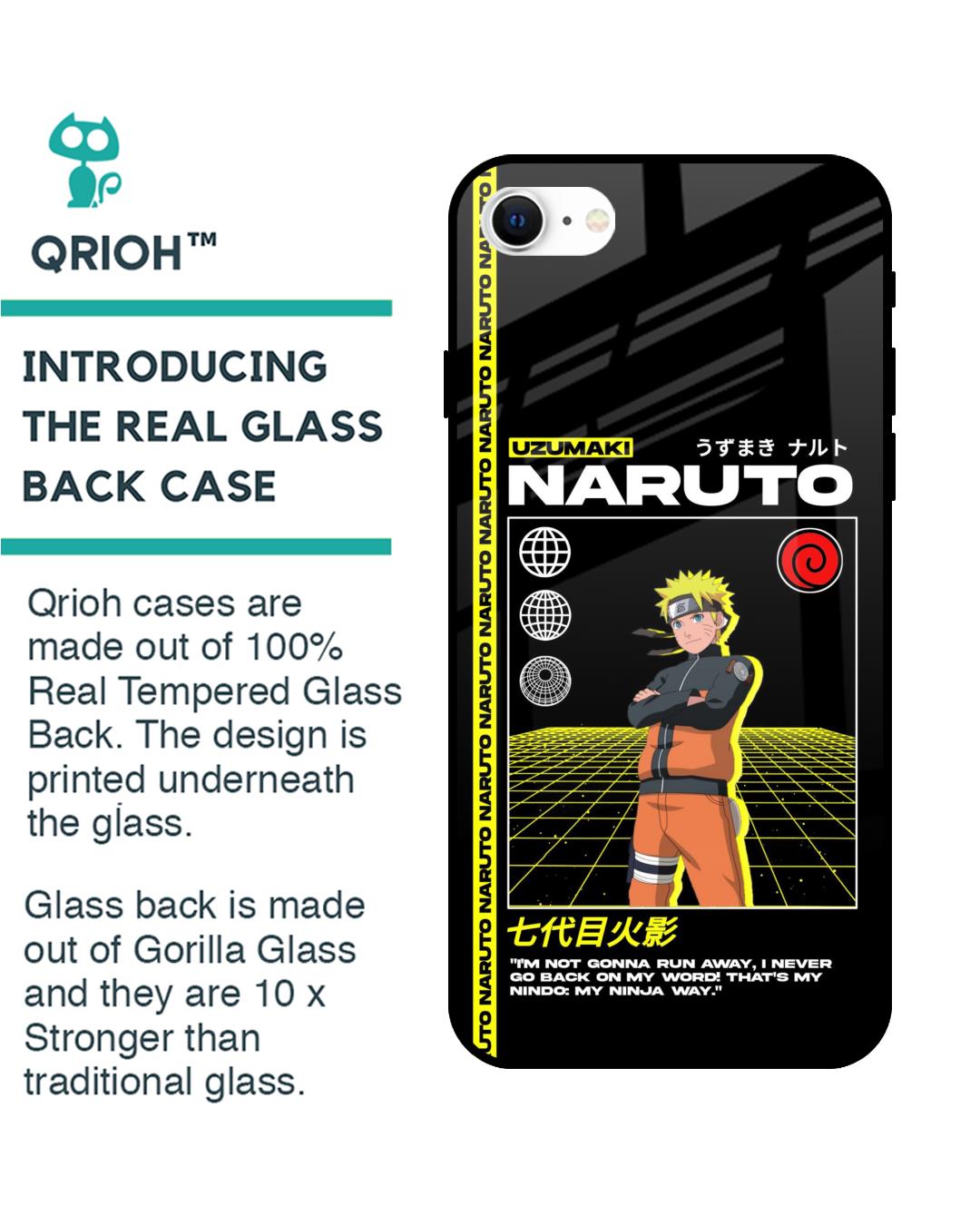 Buy Ninja Way Premium Glass Case for iPhone SE 2022 (Shock Proof ...