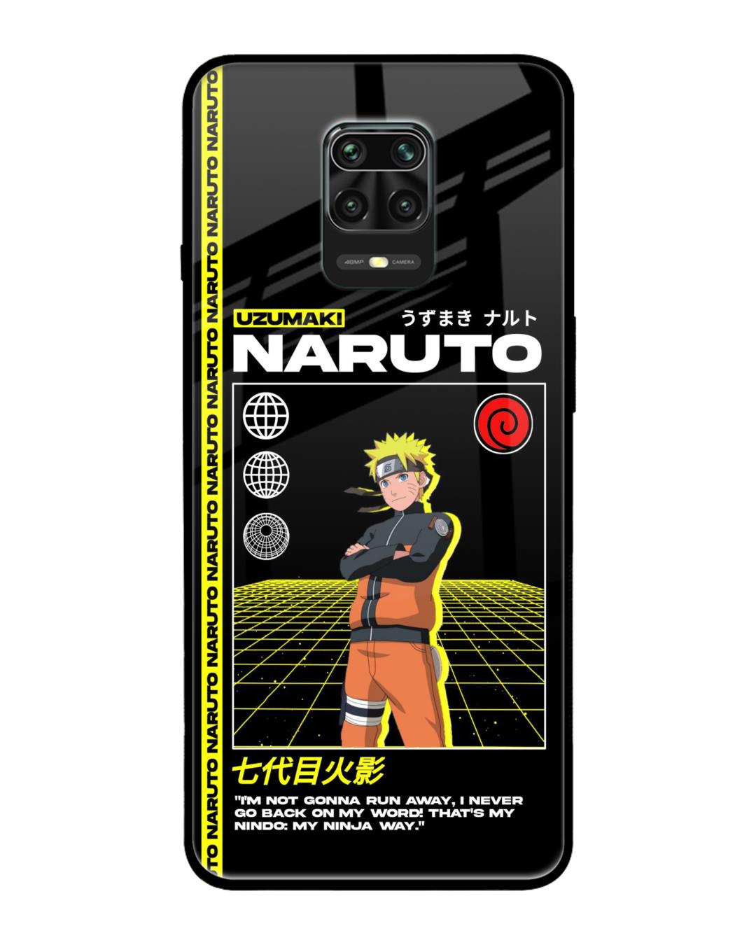 Buy Ninja Way Premium Glass Case for Redmi Note 9 Pro Max (Shock Proof ...