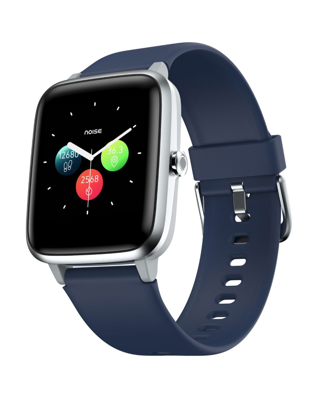 Buy Noise Colorfit Pro2 Stylish Royal Blue Unisex Waterproof Smart ...