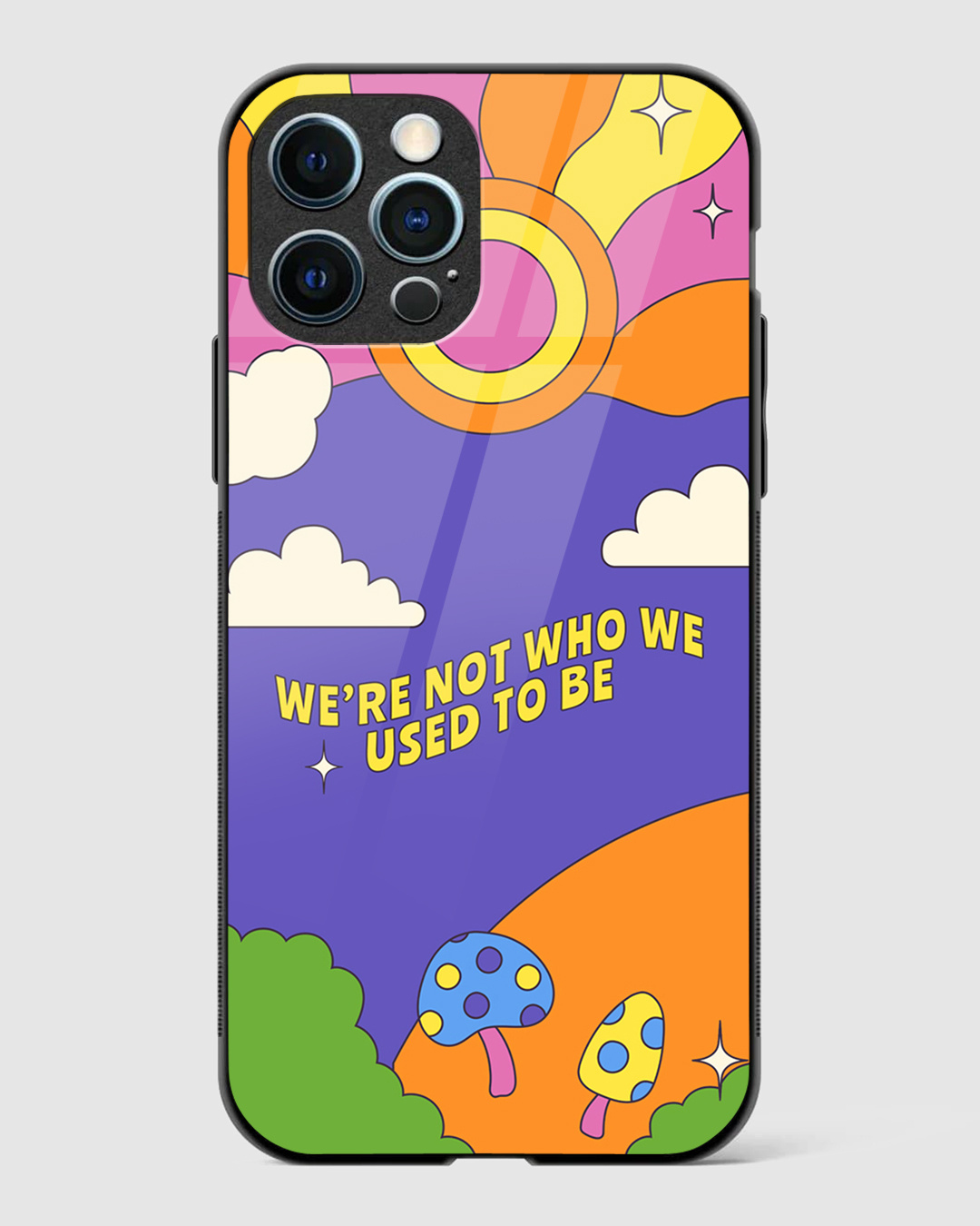 Buy Not Who Used To Be Premium Glass Case for Apple iPhone 12 Pro Max ...